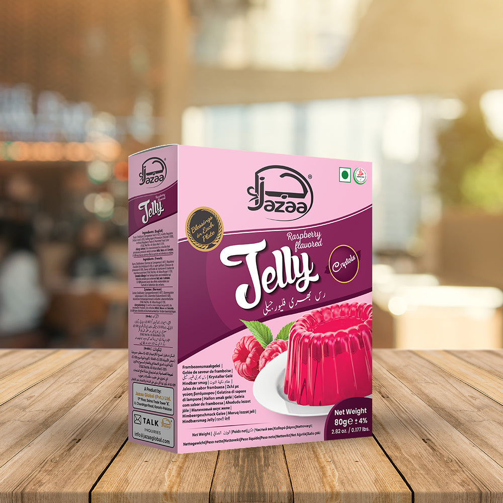 Raspberry Flavor Jelly 80 Gm Jazaa Global Pvt Ltd