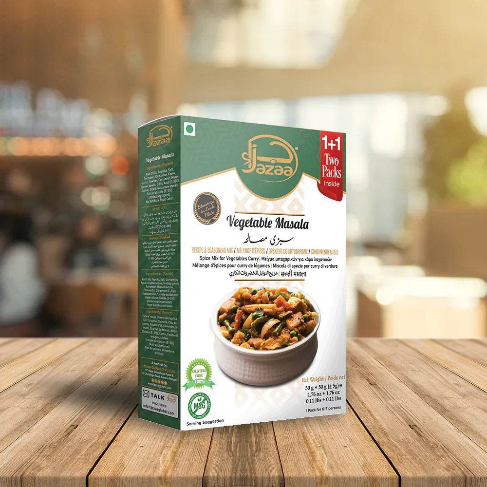 Jazaa Vegetable Masala – Jazaa Global Pvt Ltd